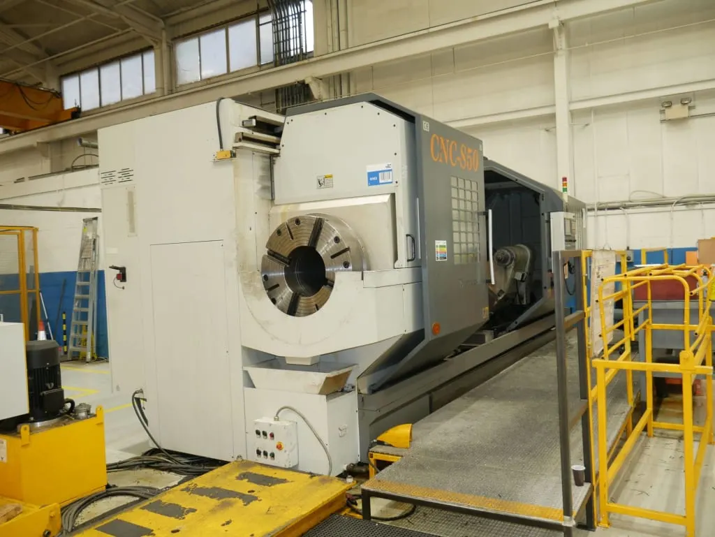 CNC double chuck lathe MAZAK TOP-TURN MODEL CNC S50 HEAVY DUTY CNC ...