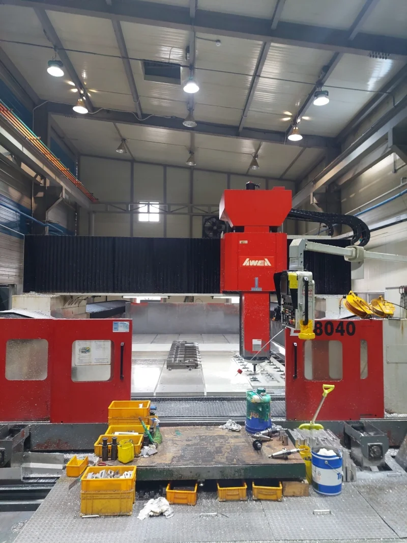CNC double column VMC, X 8000MM AWEA LG-8040