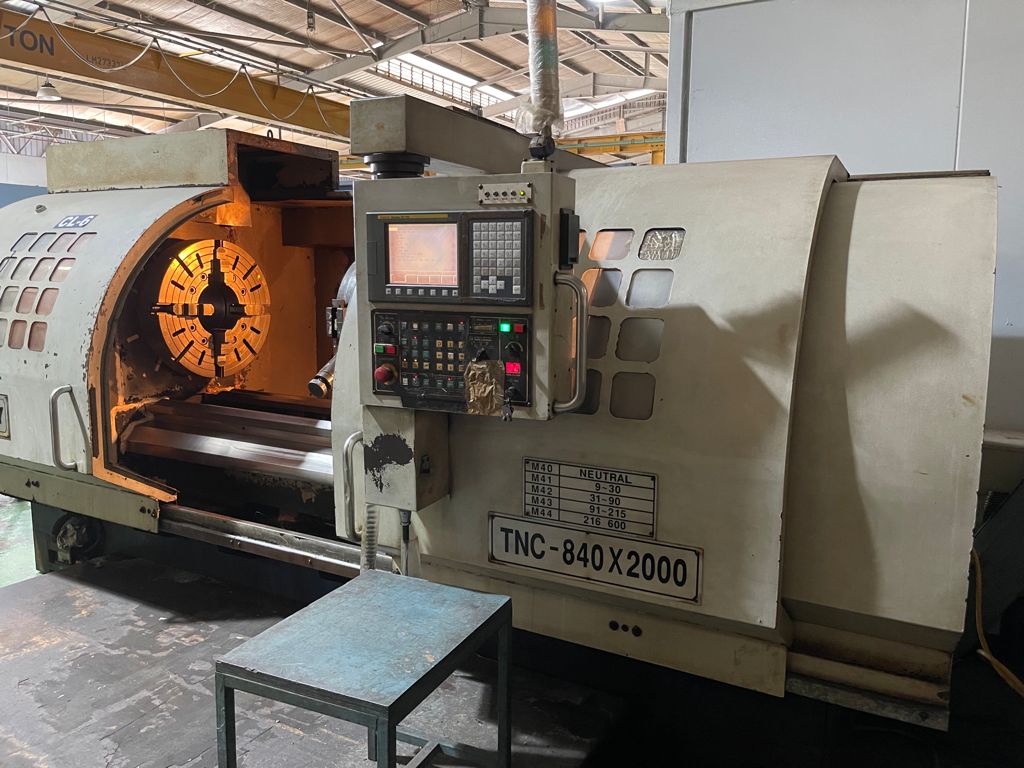 CNC Lathe Mayday TNC 840 X 2000