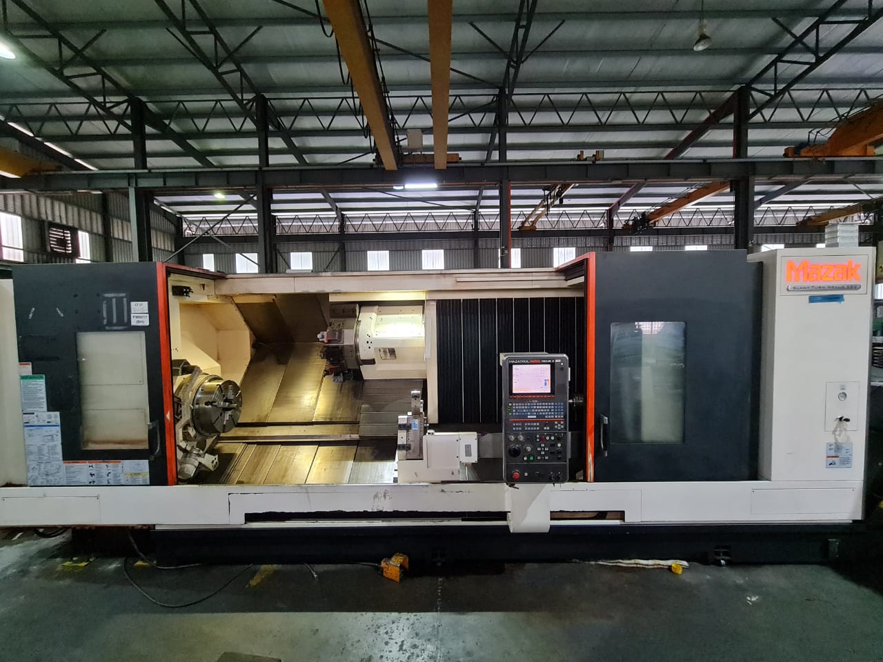 CNC LATHE MAZAK SLANT TURN NEXUS 550